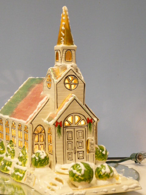The First, the Best Lighted House Collection - Churches - Lighted